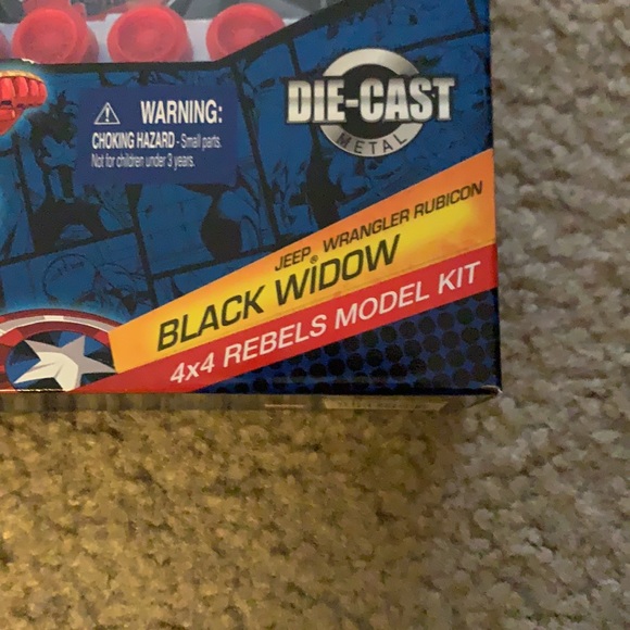 Marvel | Toys | Marvel Black Widow 4x4 Rebels Model Kit | Poshmark